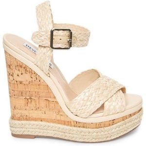 Steve Madden | Shoes | Size 7 Steve Madden Raffia Wedges | Poshmark